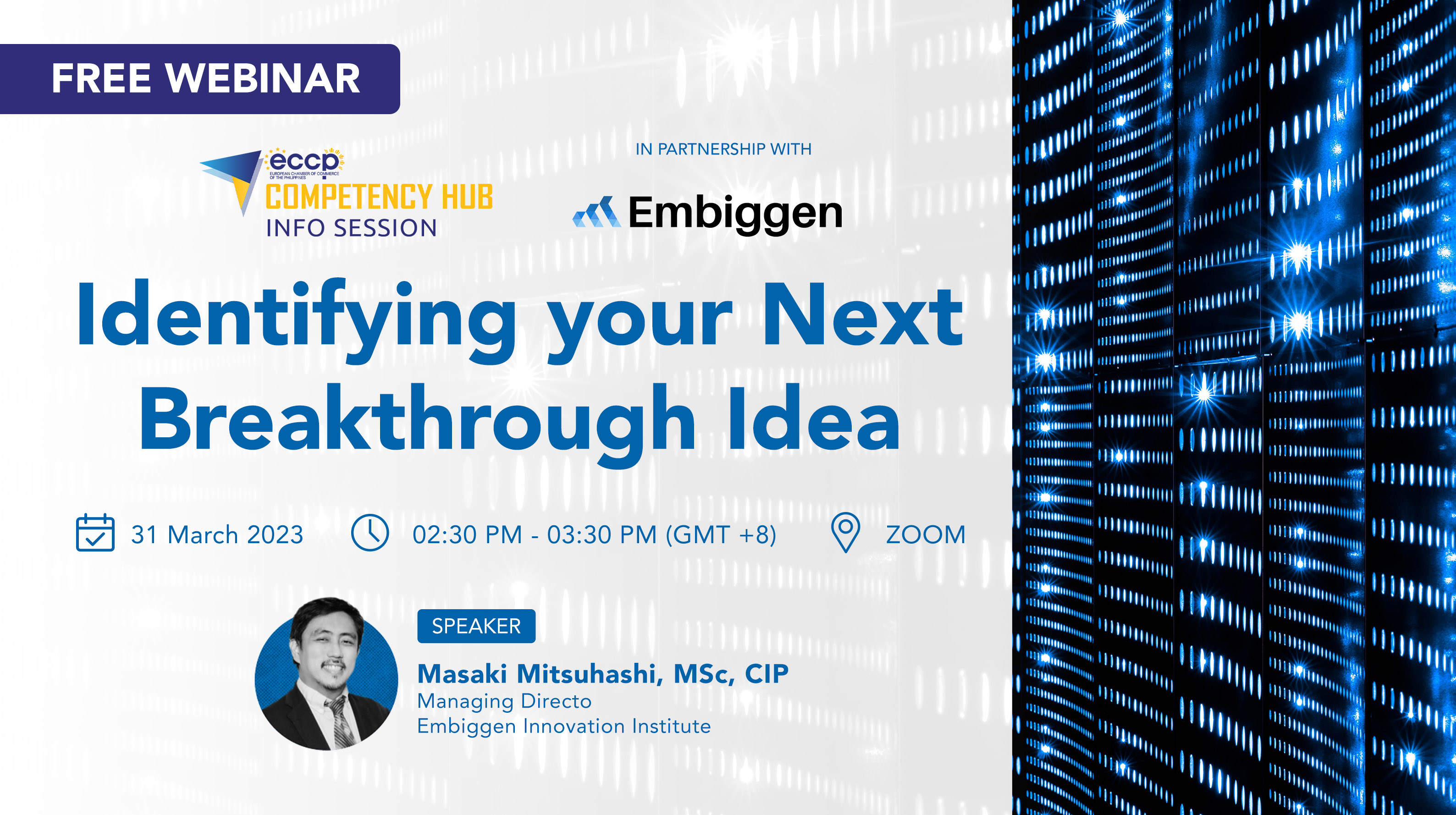 [FREE WEBINAR] Identifying your Next Breakthrough Idea