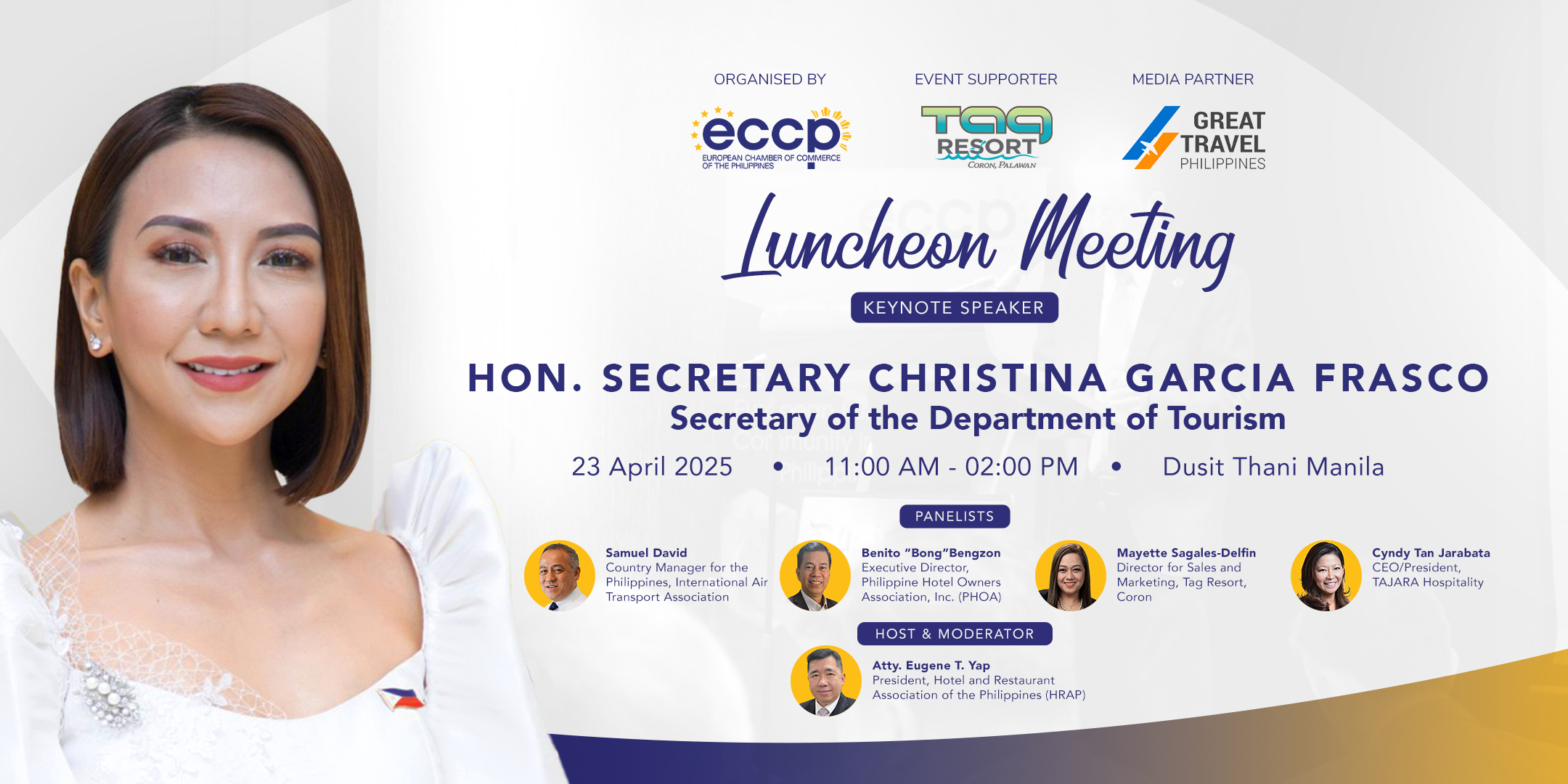 ECCP Luncheon Meeting with Department of Tourism